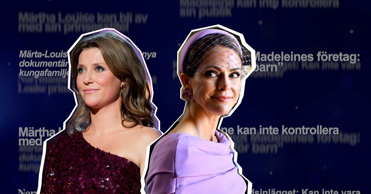 Kritik mot prinsessornas affärer: Svårt att sälja utan titeln | SVT Nyheter