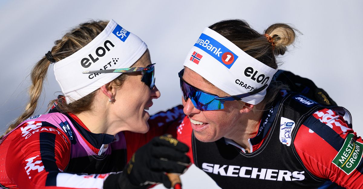 Längdskidor: Norska succén – Astrid Öyre Slind och Therese Johaug i ...