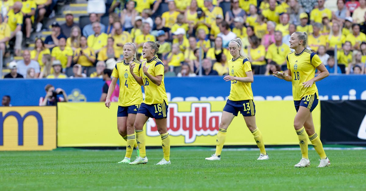 Fotboll: Damlandslaget spelar Nations League i Solna: ”Roligt inför våra supportrar” | SVT Sport