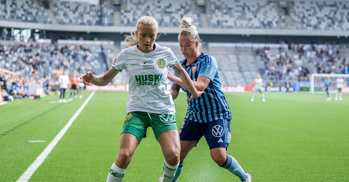 Fotboll: Hammarby och Djurgården möts i Stockholmsderby i damallsvenskan | SVT Sport