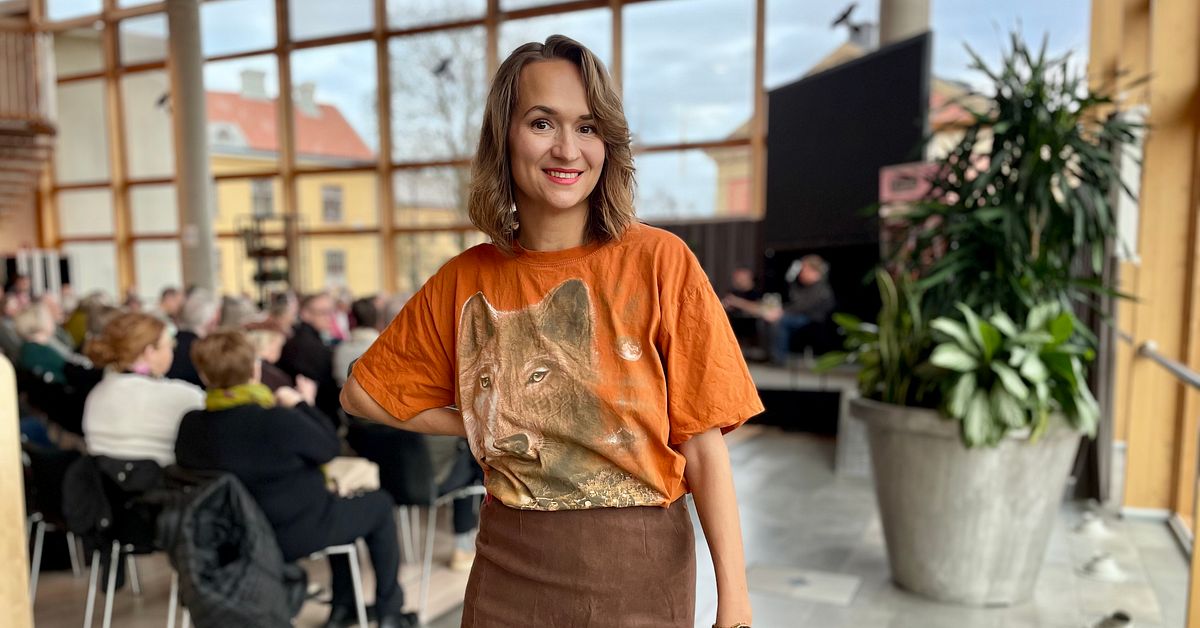 Bianca Kronlöf på bokfestivalen: ”Det här är motpol till depression ...