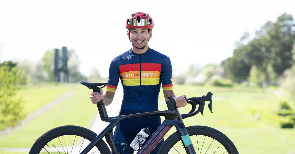 Cykel: Amir Ansari från Stockholm CK ska tävla för flyktinglaget i OS | SVT Sport