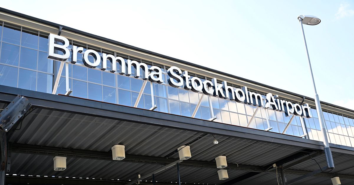 Bromma flygplats stängs för underhåll | SVT Nyheter