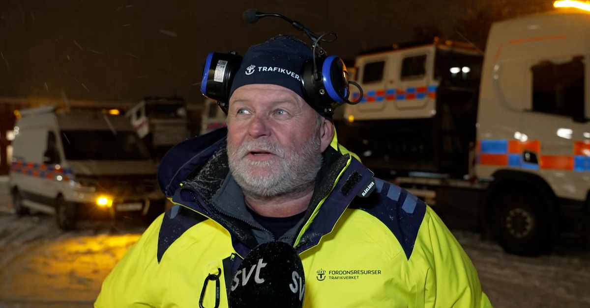 Bandvagnarna har kommit fram till Västervik – Snö och halka i flera ...
