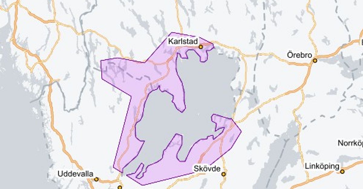 SMHI: Risk för skogsbrand kring Vänern | SVT Nyheter