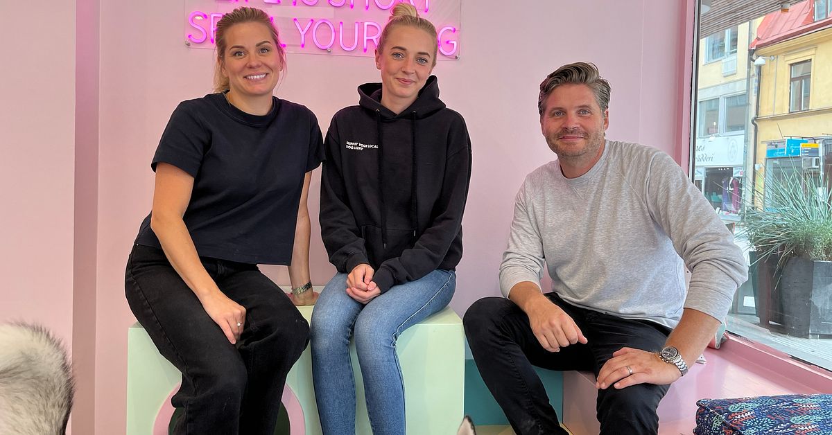 Här är bageriet där hunden är kunden | SVT Nyheter