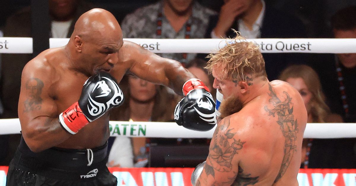 Boxning: Jake Paul vann matchen mot Mike Tyson på poäng | SVT Sport