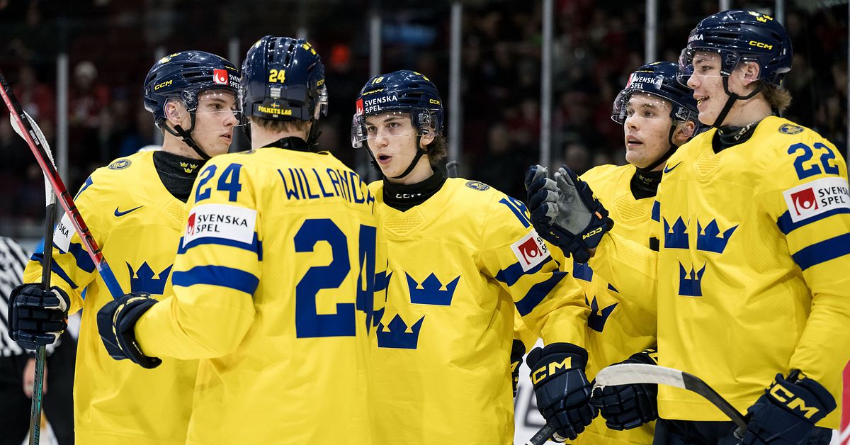 Ishockey: Junior-VM i ishockey 2025/2026: Alla matcher sänds i SVT | SVT Sport