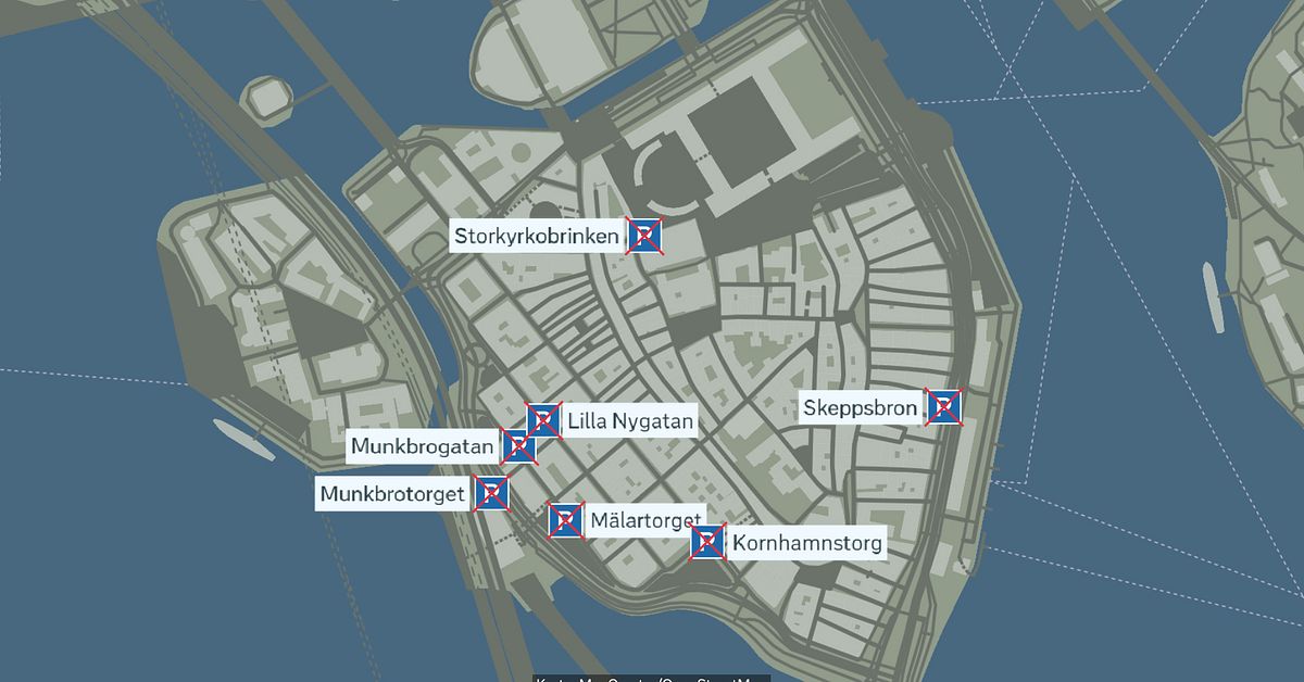 Nästan all parkering tas bort i Gamla stan | SVT Nyheter