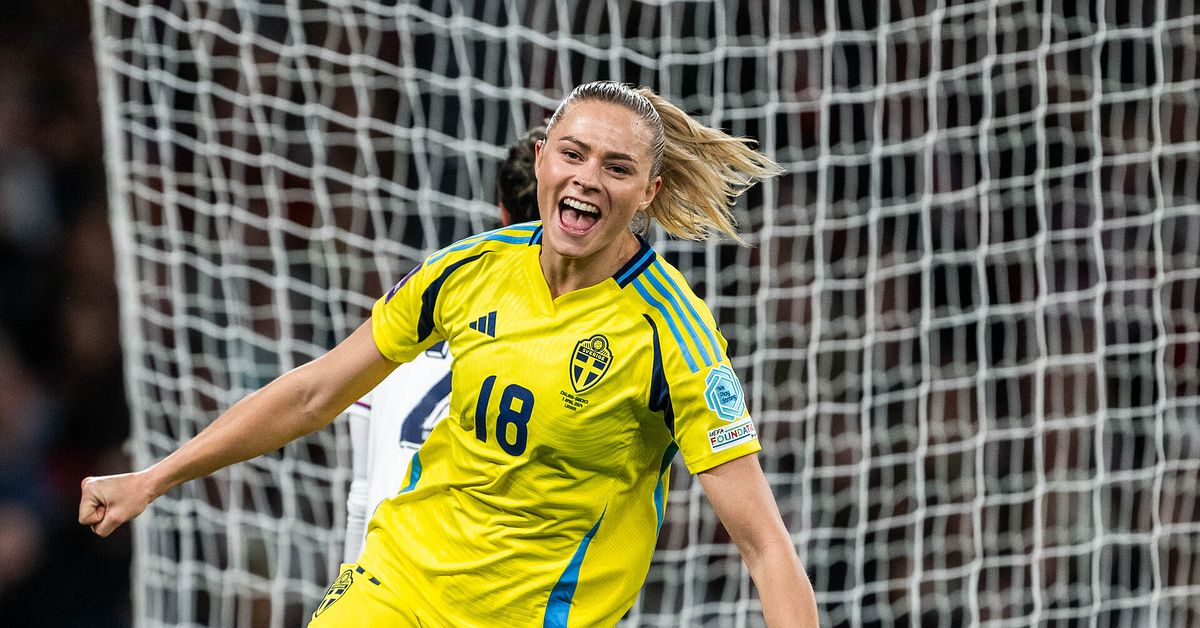 Fotboll: Kryss i EM-kvalpremiären efter Kafajis succéinhopp | SVT Sport