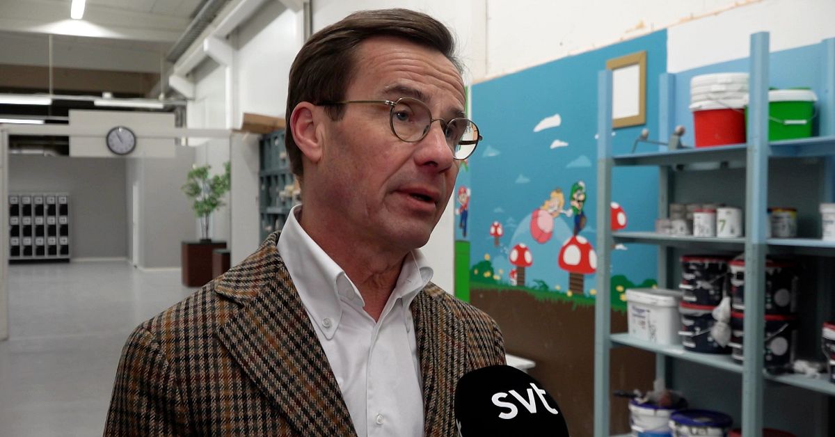 Ulf Kristersson om Northvolt: ”Vi lider med alla anställda” | SVT Nyheter