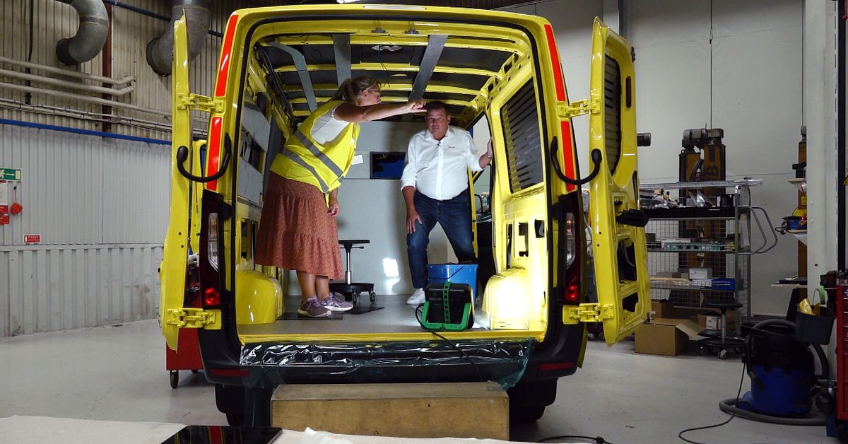 Backaryd company builds art-infused ambulance prototype for Stockholm ...