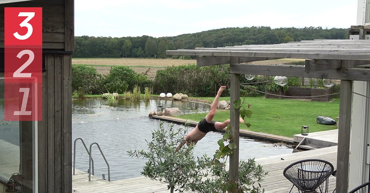 Tre saker att tänka på innan du bygger naturpool | SVT Nyheter