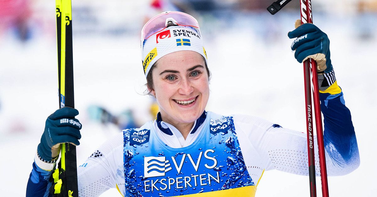 Längdskidor: Ebba Andersson lämnar klartecken till Tour de Ski | SVT Sport