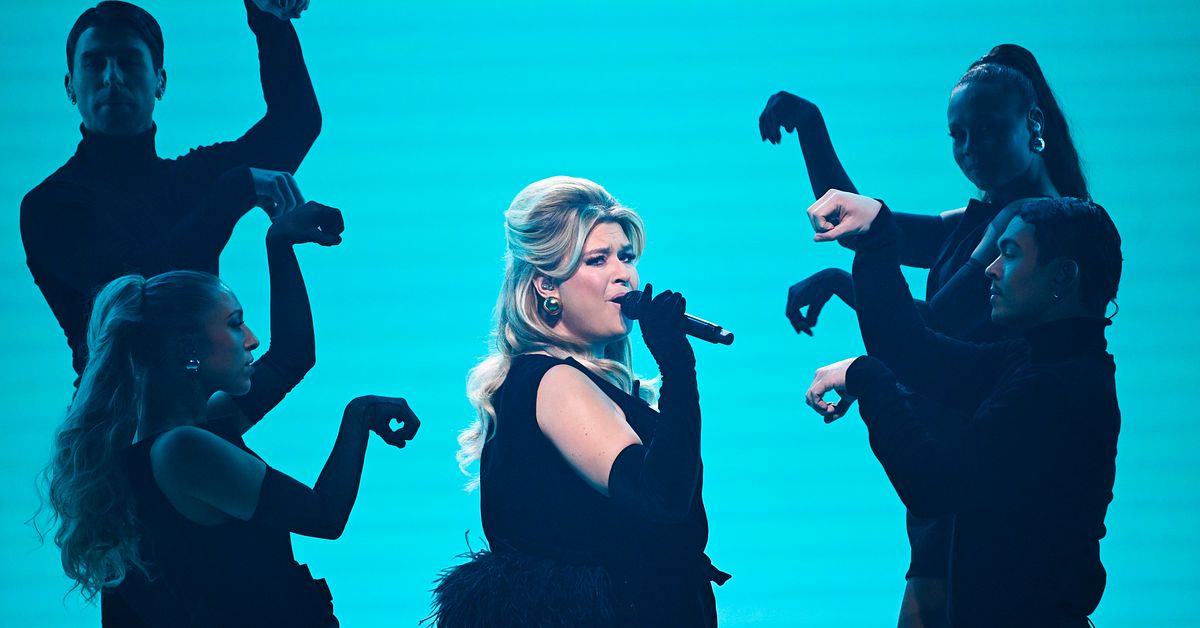 Linnea Henriksson slutade sist i Melodifestivalens första deltävling ...