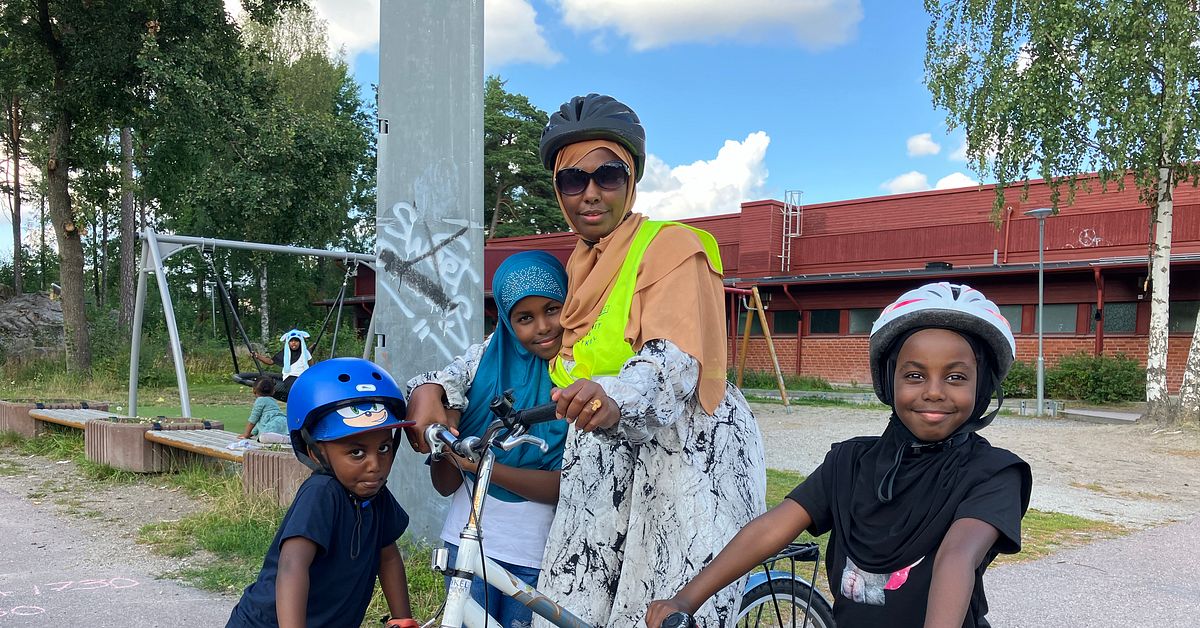 Maryama och Hoda i Västerås ska lära sig cykla – för familjen och för ...