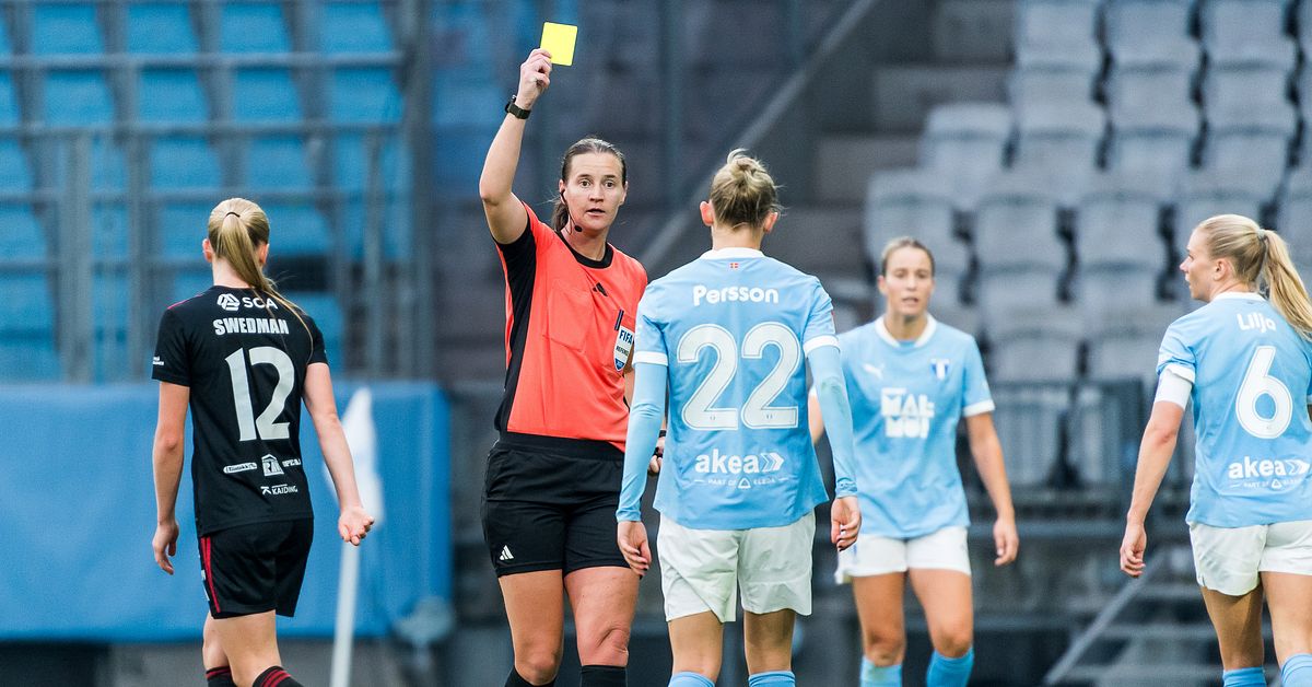 Fotboll: Förändringen i damallsvenskan – rekordmånga gula kort | SVT Sport