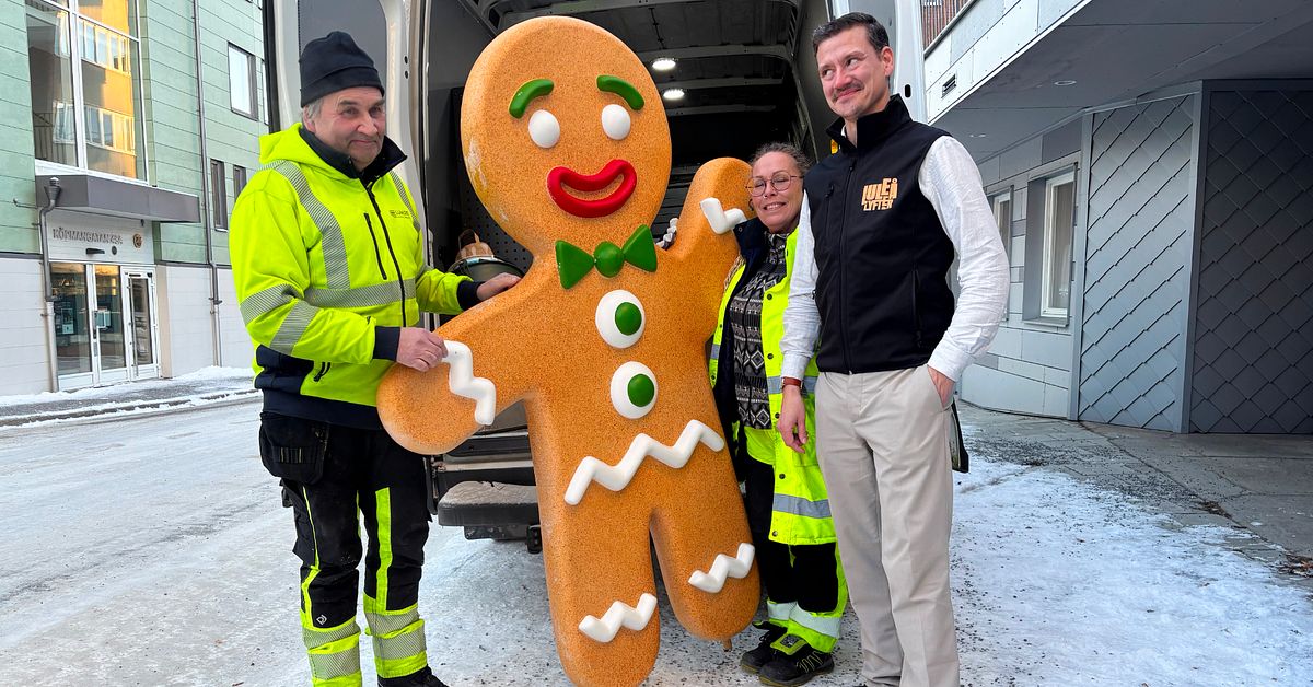 Pepparkakan kidnappades – då väcktes vreden i Luleå | SVT Nyheter