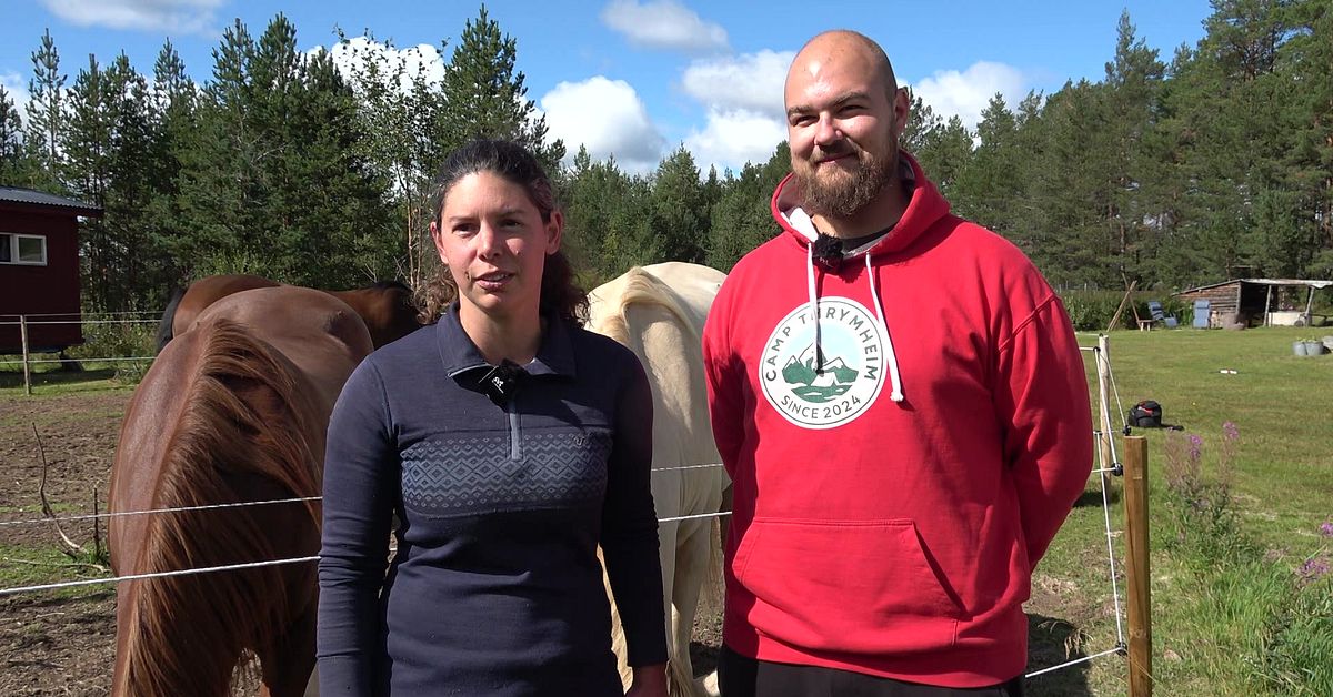Naturen och en levande by lockade Petra och Adrian till Lillhärdal ...