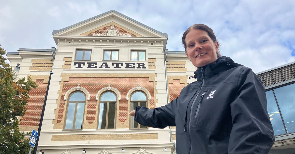 Så ser 130-åriga Varbergs teater ut efter renoveringen | SVT Nyheter