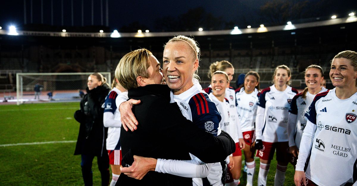 Fotboll: Caroline Seger hyllades – efter karriärens sista match | SVT Sport