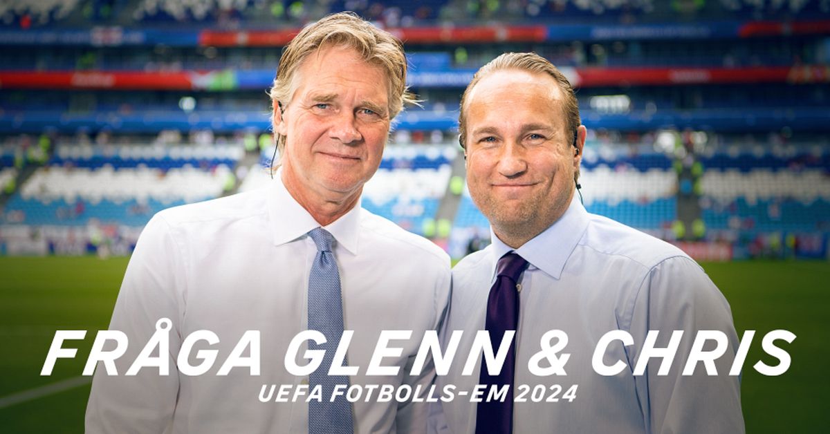 Fotboll: Fotbolls-EM: Fråga Glenn & Chris | SVT Sport