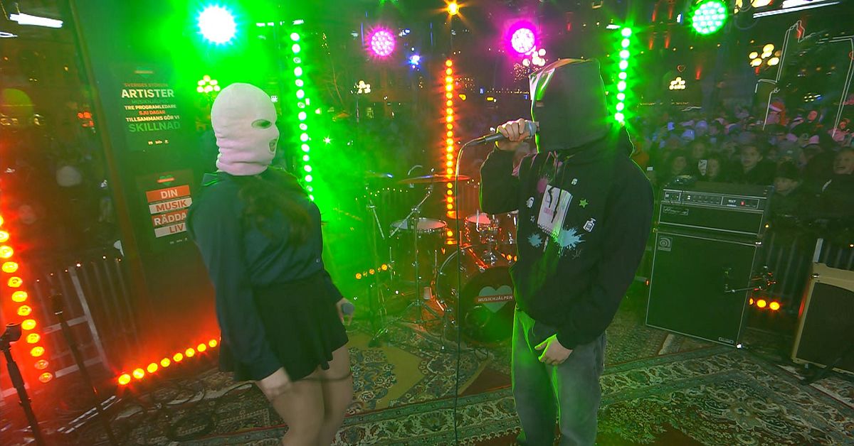 Vilken energi det blev på torget när Fröken Snusk och LOAM intog scenen ...