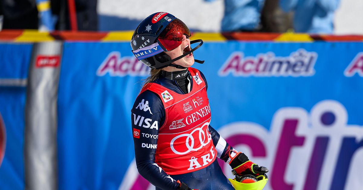 Alpint: Cornelia Öhlund bästa svenska i slalom – när Mikaela Shiffrin ...