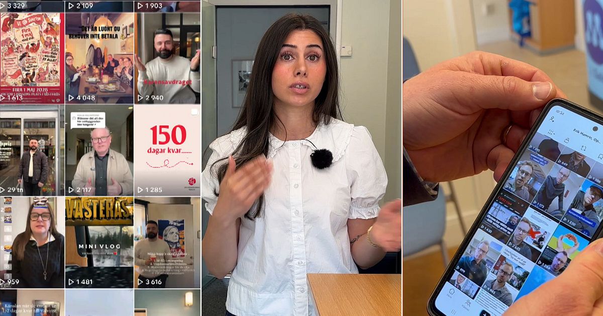 Fler kommunpolitiker aktiva på Tiktok: ”Fire and forget” | SVT Nyheter