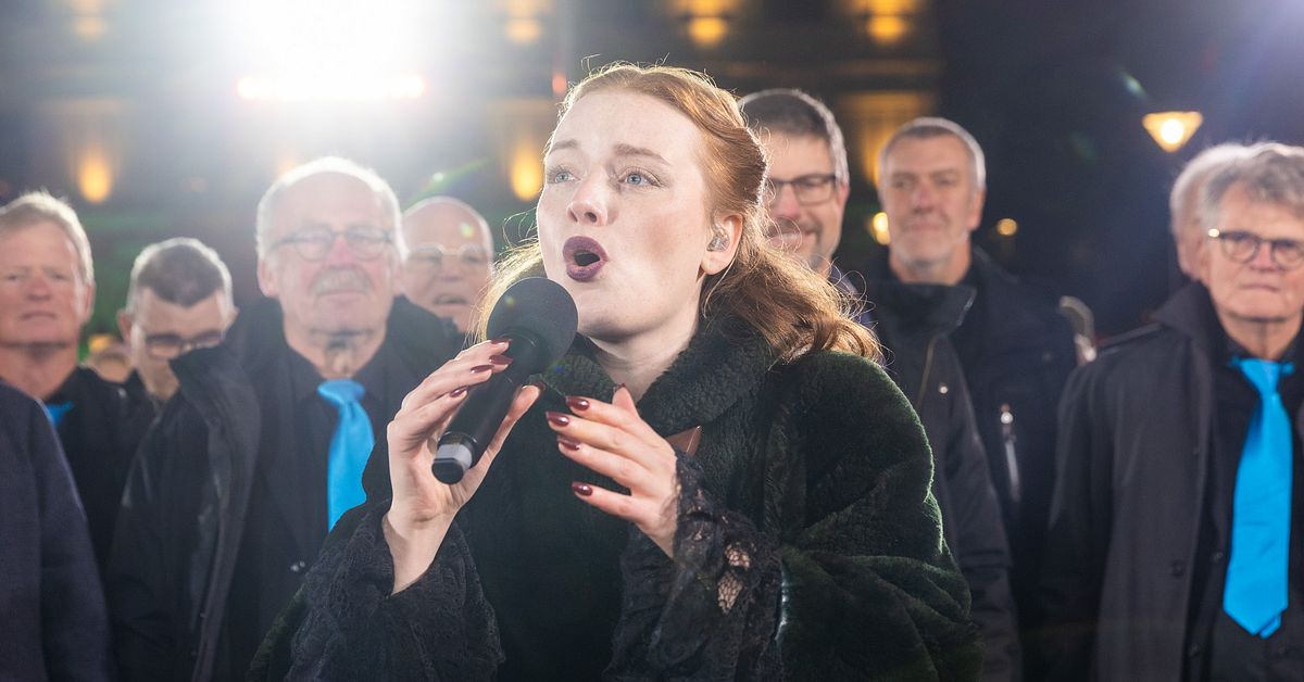 Gerd och Manhem skapade julstämning | SVT Nyheter