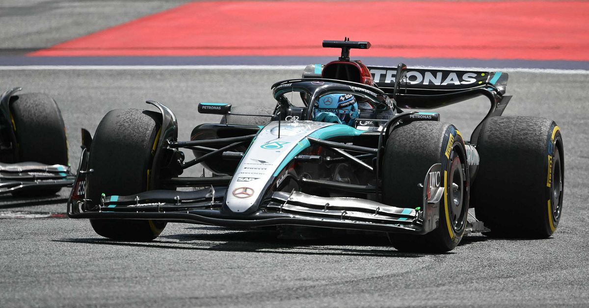 Formel 1: George Russell segrare efter dubbelpunka | SVT Sport