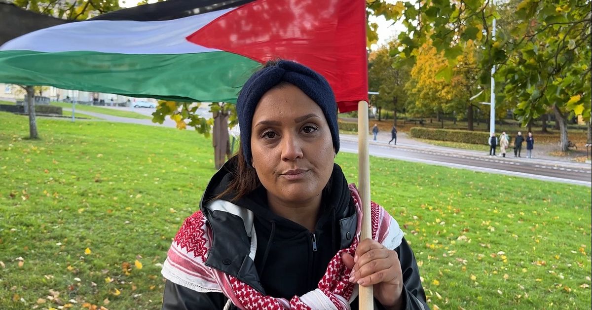 Demonstrationer på Stora torget i Uppsala – för palestiniernas sak ...
