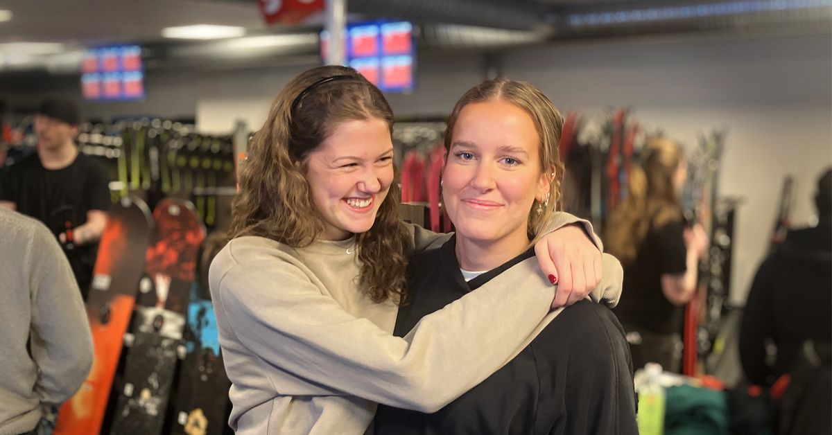 Hilda och Vilma blev bästisar efter säsong i Vemdalen | SVT Nyheter