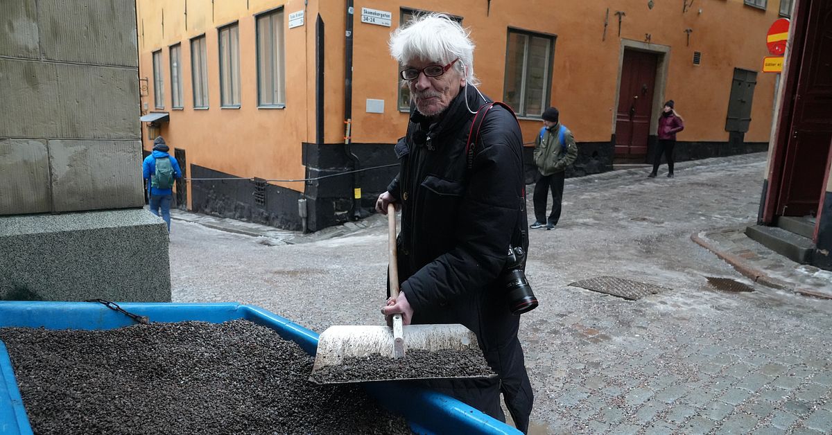 Ishalkan slår till: Lars, 84, slår tillbaka | SVT Nyheter