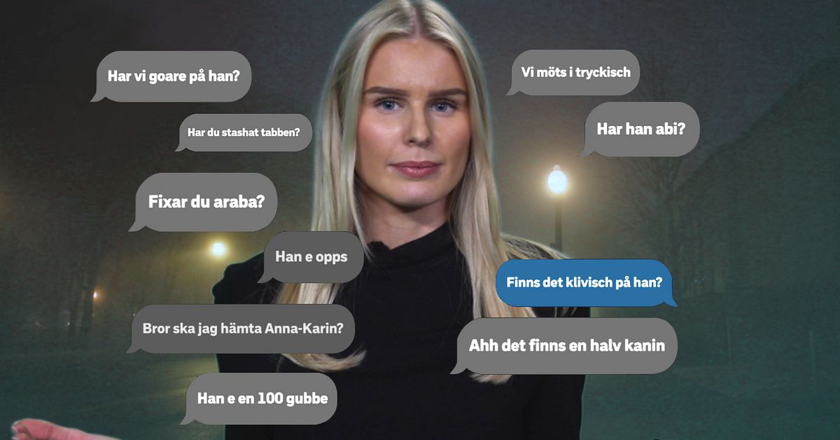Goare, klivisch och Anna-Karin – här är gängens egen ordlista | SVT Nyheter