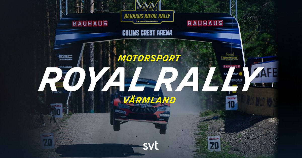 Följ allt om Royal Rally of Scandinavia i Värmland i SVT:s ...
