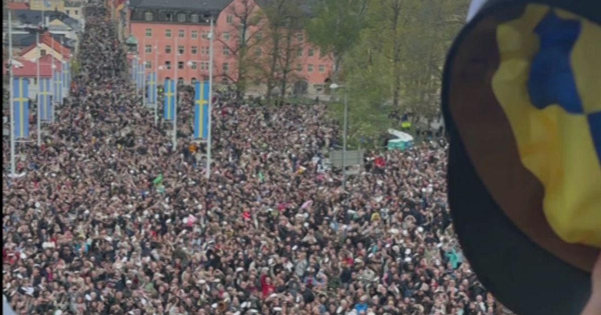 Så var Valborg 2025 i Uppsala | SVT Nyheter