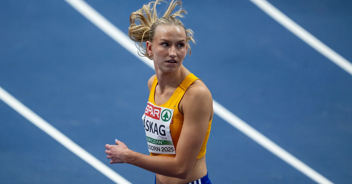 Friidrott: Maja Åskag femma på inomhus–VM – nära medalj | SVT Sport