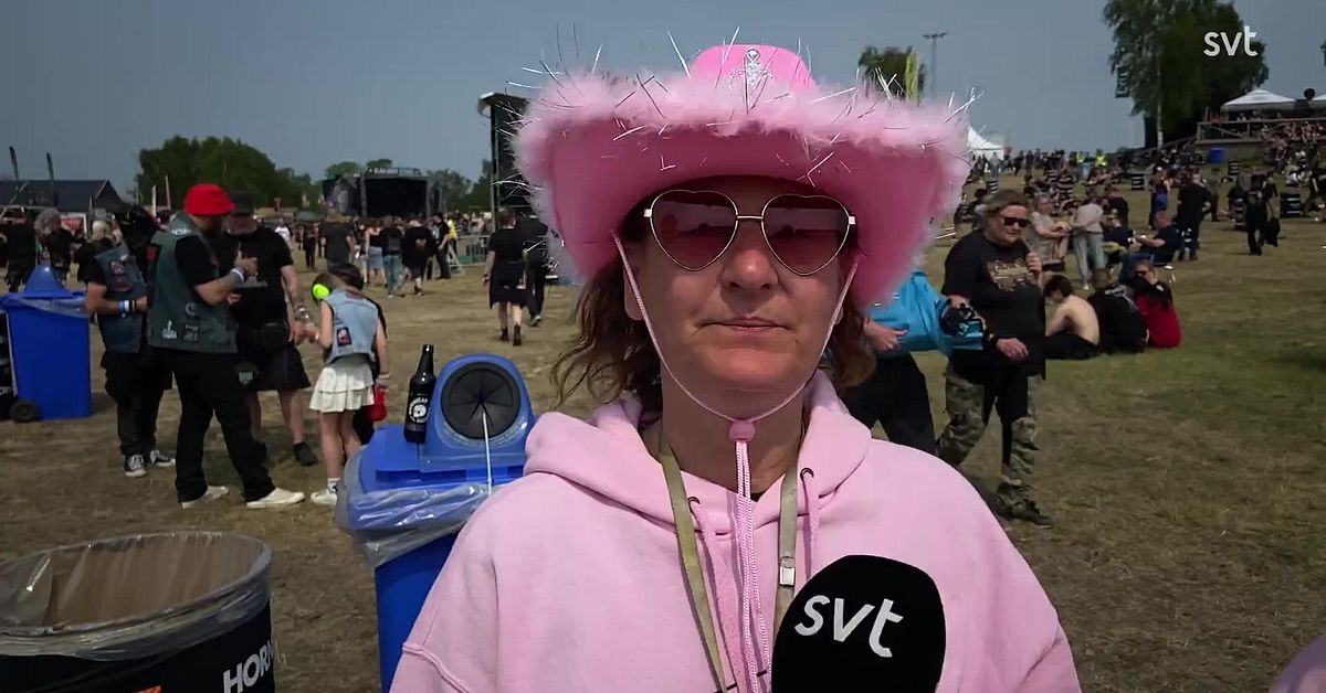 Sweden Rock Festival har startat – följ med i SVT:s direktrapport | SVT Nyheter