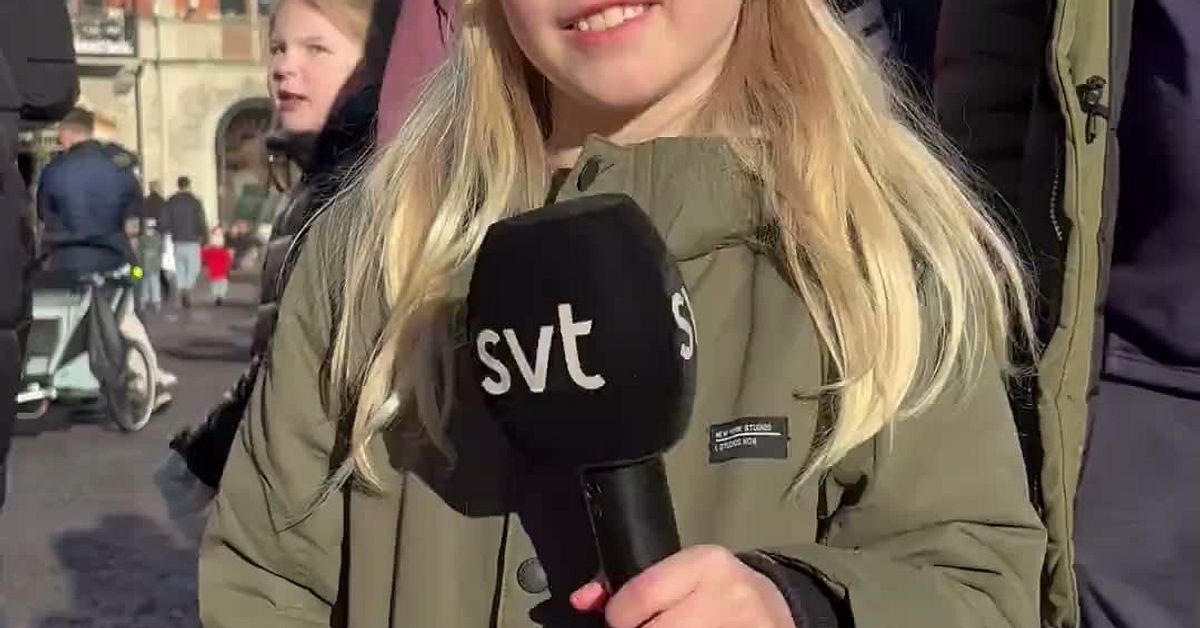 Här testar barn på att vara SVT-programledare | SVT Nyheter