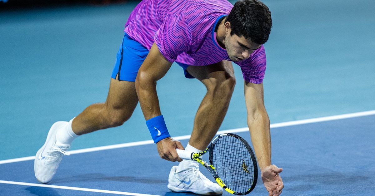 Tennis: Alcaraz efter förlusten mot Dimitrov: ”Han fick mig att känna ...