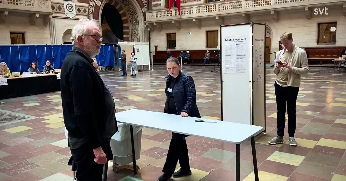 Omkring var tredje väljare har röstat – Danska valet 2026 – följ SVT:s ...