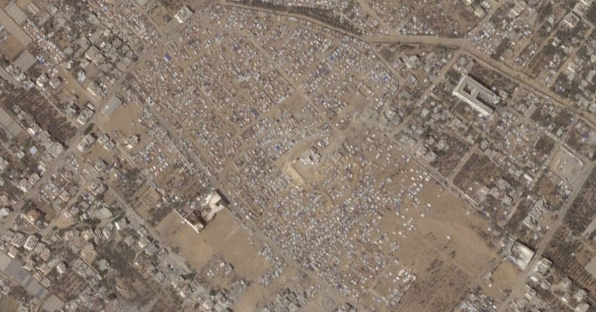 Satellitbilderna visar flykten från Gaza stad – Senaste nytt om kriget ...