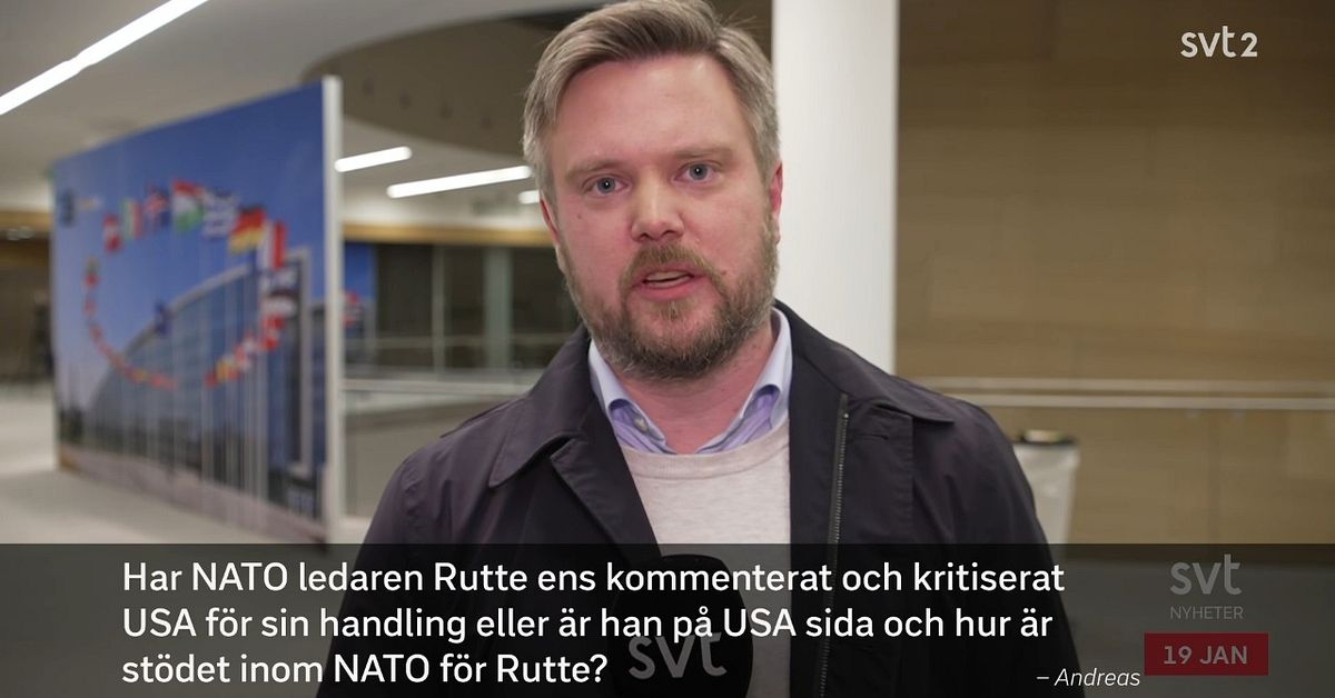 Korrespondenten om Natochefens agerande: ”Undvikande” – Senaste nytt om ...