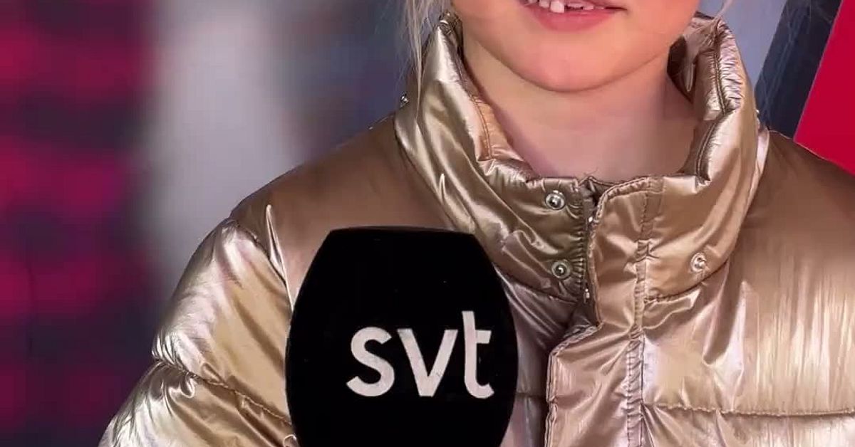 Här testar barn på att vara SVT-programledare | SVT Nyheter