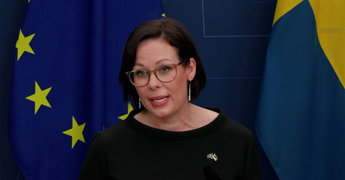 Maria Malmer Stenergard (M) blir ny utrikesminister | SVT Nyheter