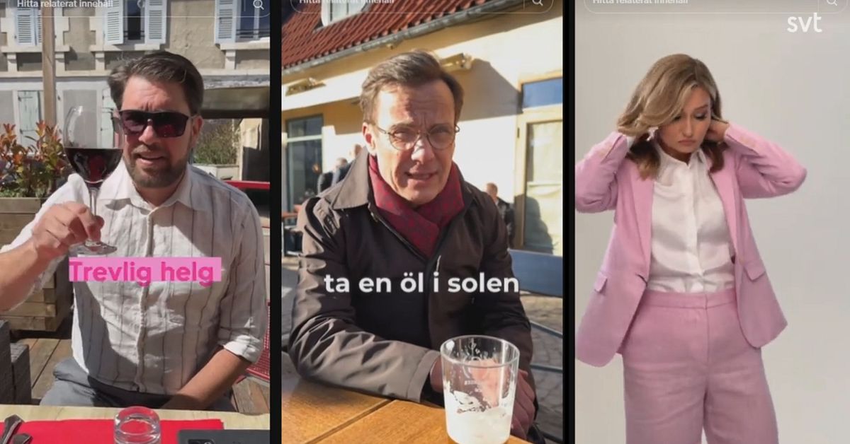 Forskaren: ”Partiledarna vill dansa till Zara Larsson” | SVT Nyheter