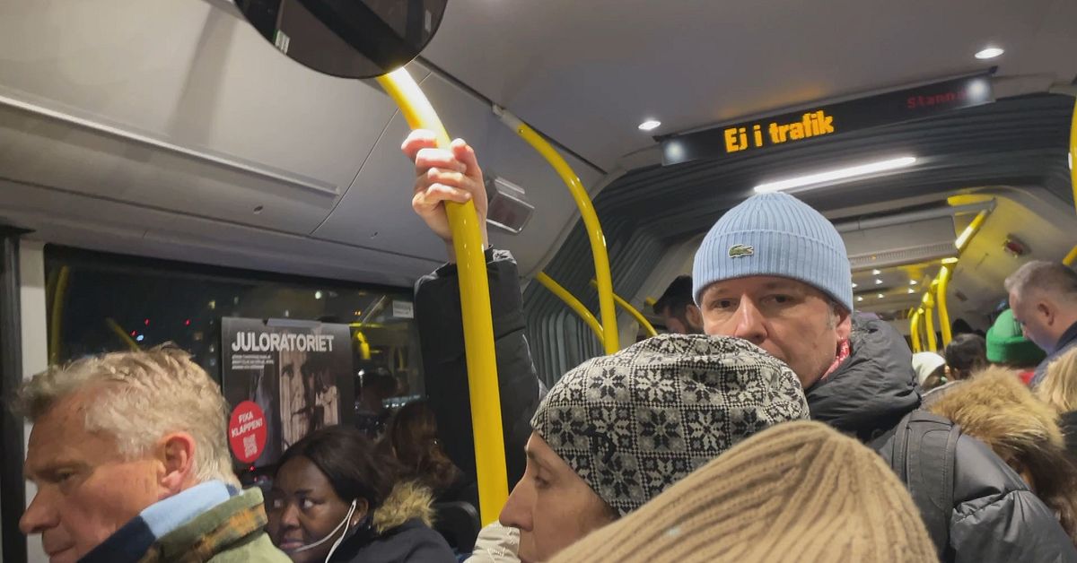 Tisdag 17:30 ”Som en packad sill” | SVT Nyheter