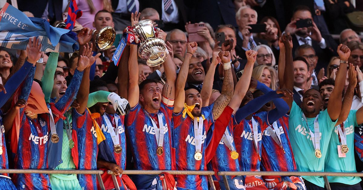 Fotboll: Crystal Palace vann FA-cupen mot Manchester City – första ...