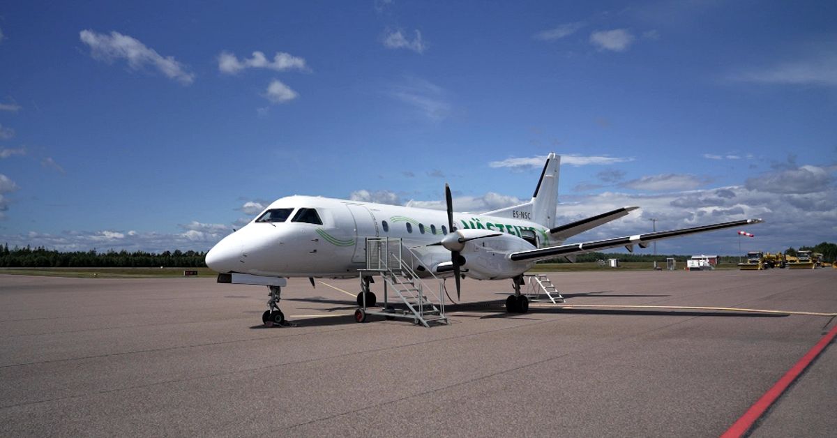 Västflyg satsar på ny inrikeslinje från Växjö till Sälen | SVT Nyheter